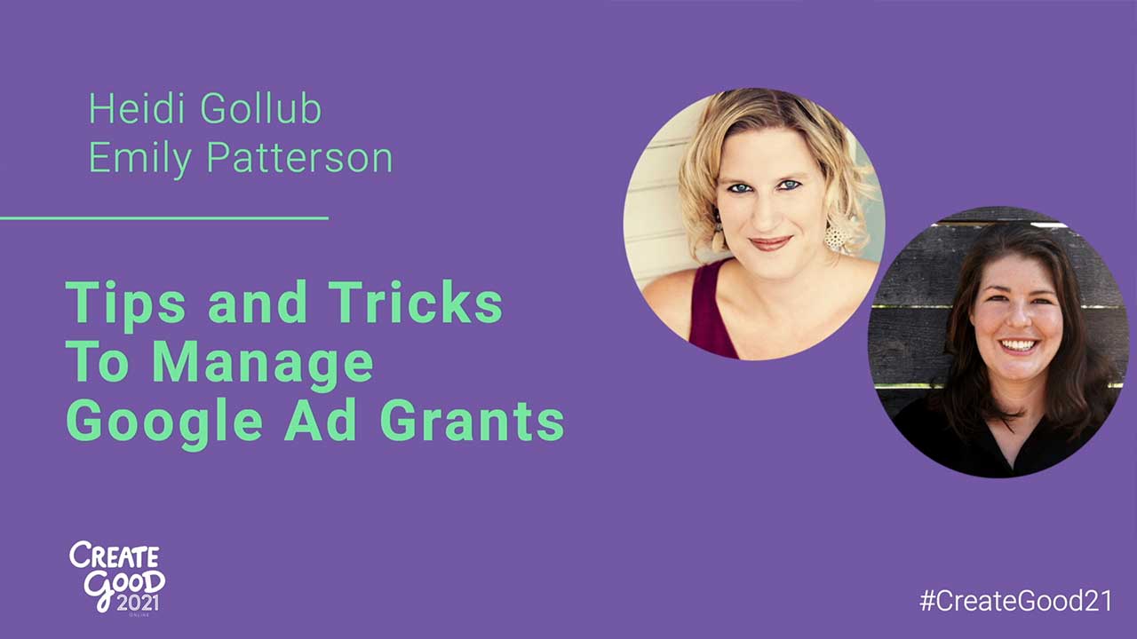 Tips and Tricks to Manage Google Ad Grants - Create Good Tips and Tricks to Manage Google Ad Grants - Create Good